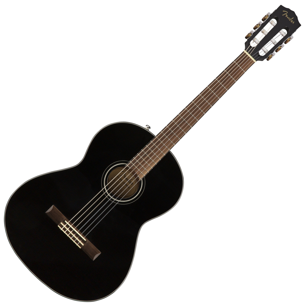 Beatles Centre » Fender CN-60S Nylon Black WN Classical Guitar